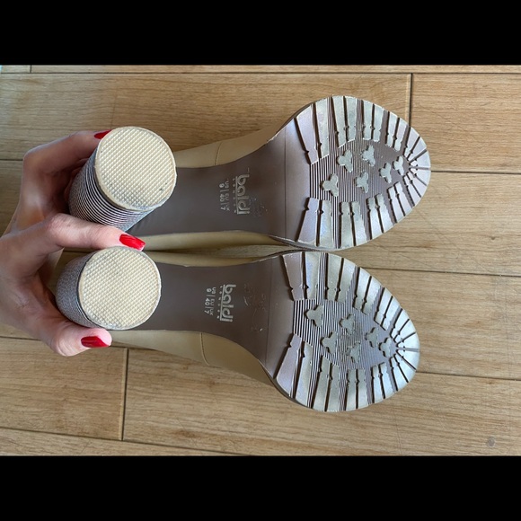Baldi London | Shoes | Baldi London Rose Toe Striped 4 Heel | Poshmark